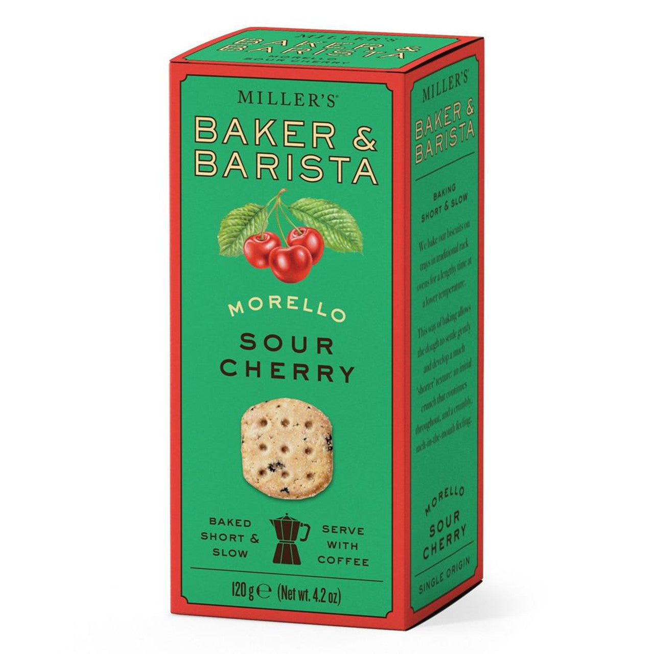 Miller's Baker & Barista - Morello Sour Cherry Biscuits – Farmer's Son Co.