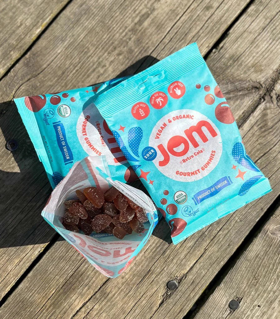JOM - Sour Retro Cola Gummies – Farmer's Son Co.