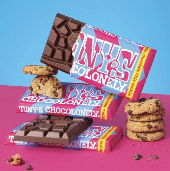 Tony's Chocolonely - 32% Milk Chocolate Chip Cookie Bar – Farmer's Son Co.