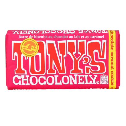 Tony's Chocolonely - 32% Milk Chocolate Caramel Biscuit Bar – Farmer's ...